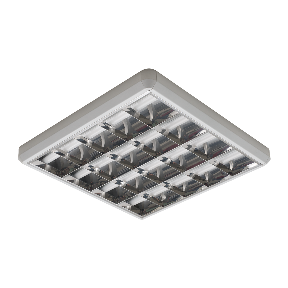 Surface Mounted Double Parabolic T8 LED Luminaire