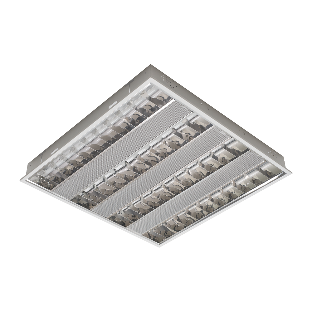 Recessed Double Parabolic T5 LED Luminaire